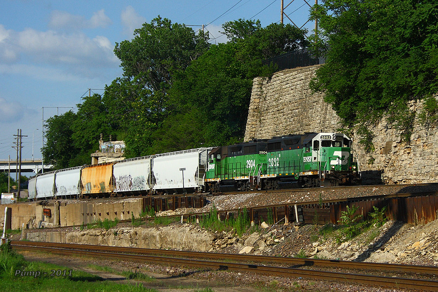 Southbound BNSF Local Train